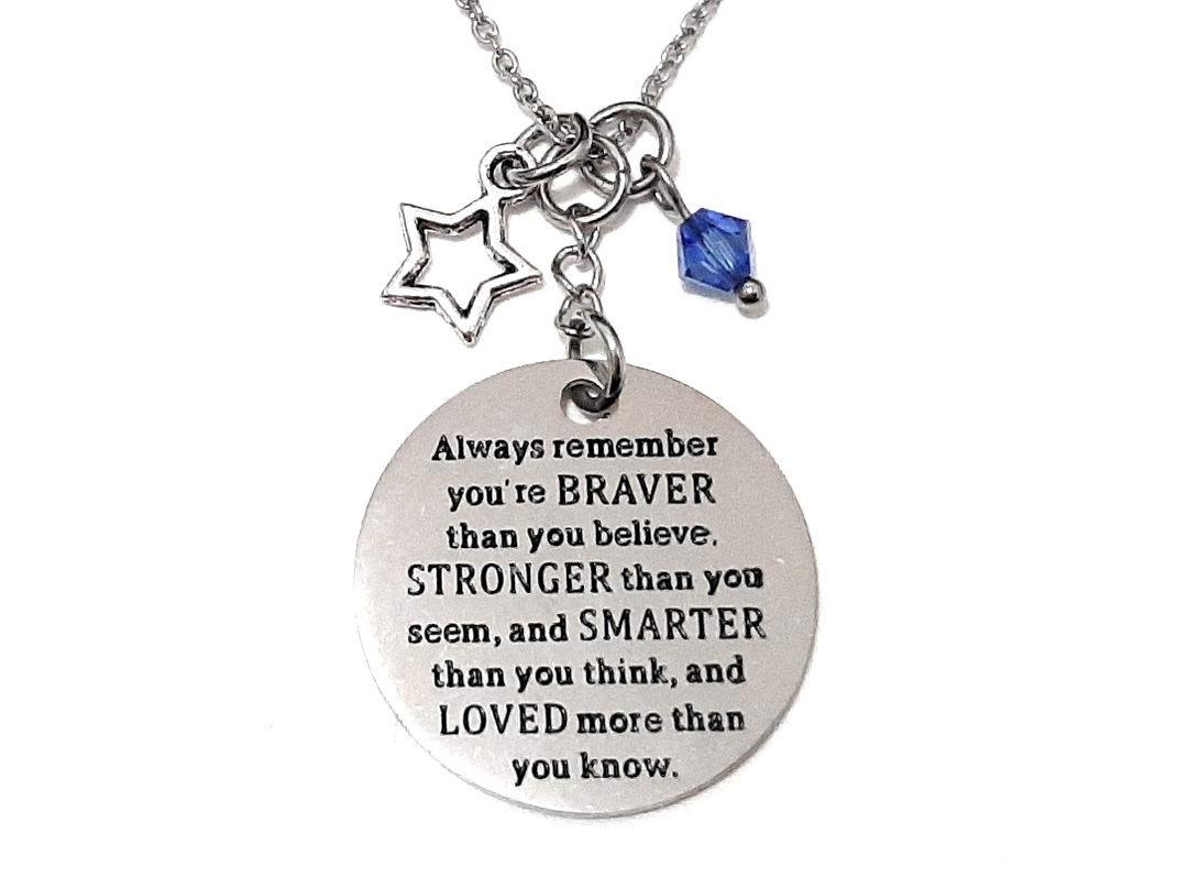 Inspirational Message Necklaces – YarnNecklaces