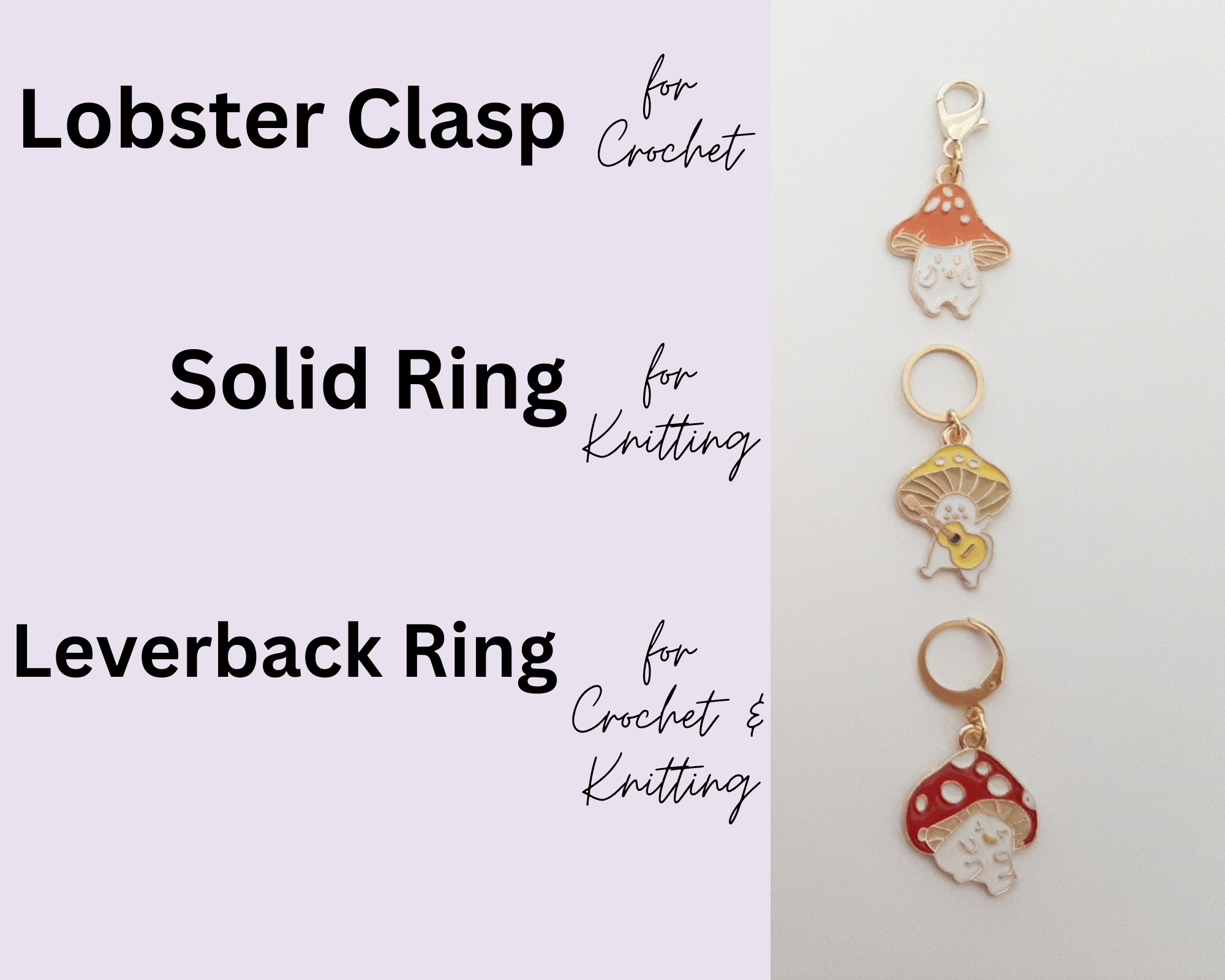 Crochet Knitting Markers Cute Cat Stitch Markers - 14PCS Alloy